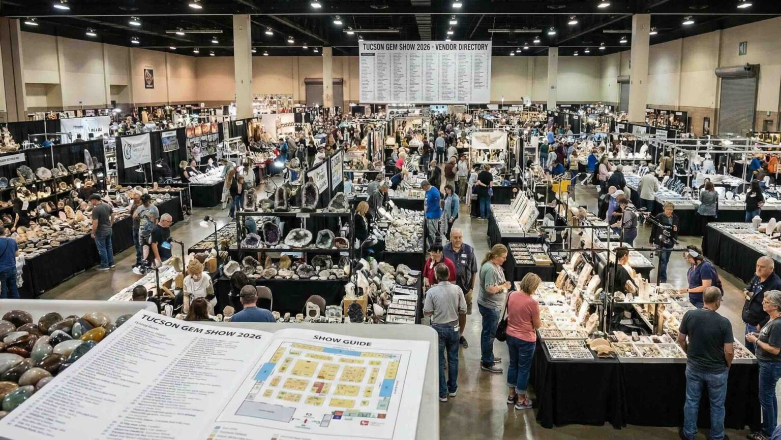 2026 Tucson Gem Show Vendor List | 3,300+ Exhibitors Directory | Tucson ...